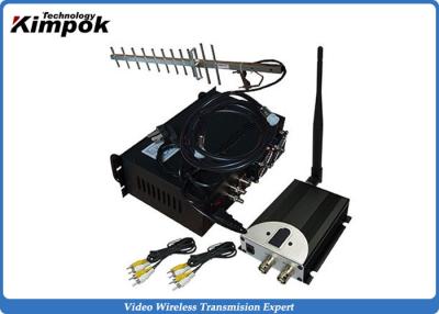 China 90KM LOS Long Range Wireless Video Transmitter 10W Wireless Video Sender CCTV for sale