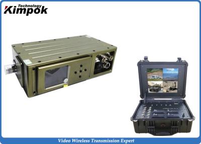 China 300-900mHz Mobile COFDM Transmitter , 5000mW USV Long Range Video Transmission for sale