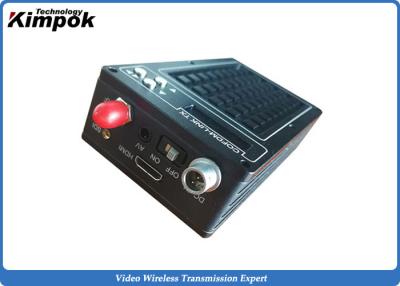 China Full HD Microwave COFDM Transmitter , Mini UAV Video Transmitter 20km LOS Range for sale