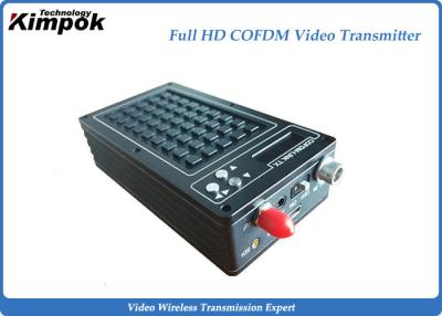 China Tactical COFDM HD Wireless Video Transmitter with Multi-output for Body Worn Cameras for sale