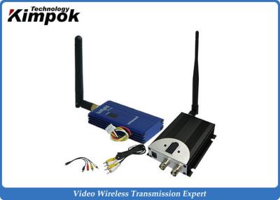 China 600MA 2.4Ghz Wireless Video Transmitter And Receiver With 2000m Long Range Video Sender for sale