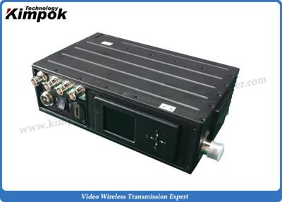 China 75ms Latency Wireless Data Transmitter and Receiver 200km UAV COFDM Video Sender UHF for sale