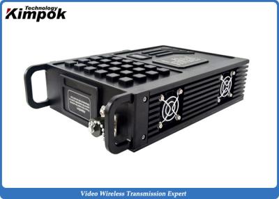 China Vehicle to Vehicle / Manpack Wireless Video Transmitter 5-10km NLOS Microwave AV Sender 20W for sale