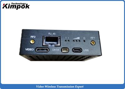 China Zero delay TDD COFDM transmitter Ethernet Transceiver UAV Wireless Video Link HD for sale