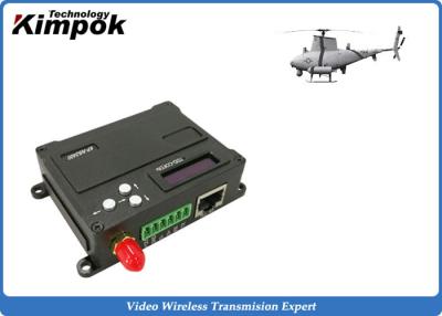 China 1W RF UAV Video Link Transceiver TDD - COFDM Wireless Image Sender and Receiver Lightweight for sale