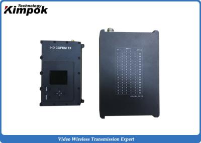China Mini Portable DVB-T Video Wireless Transmitter , HD Wireless Video Sender For Police Investigate for sale