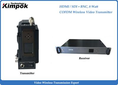 China Broadcast COFDM HD Video Transmitter Full HD Wireless Microwave Transmitter Camera Mounted for sale