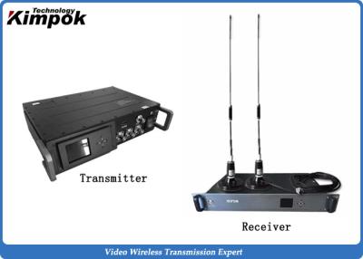 China NLOS Rugged COFDM HD Wireless Transmitter , 1080P HD Wireless Video Sender with Data Encryption for sale