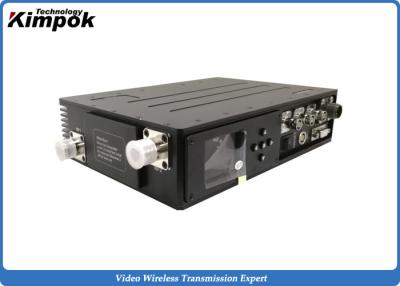 China Long Range COFDM HD Video Transmitter 10 Watt Wireless Transmitter for Military Surveillance for sale