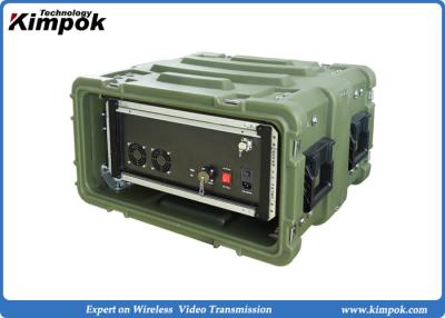 China 100W High Power Long Range COFDM Video Transmitter Low Latency Video Link 80-100km NLOS for sale