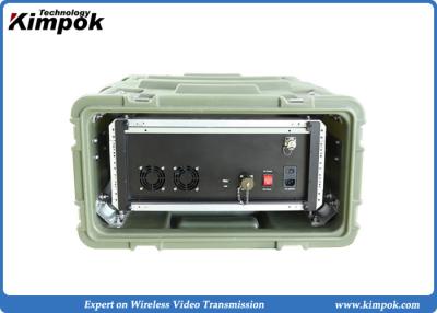 China 100W FDD-COFDM Video Transmitter Full Duplex Communication Radios Multiple Access H.265 for sale