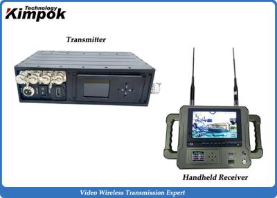 China 5-10km Long Range Wireless COFDM Video Transmitter and Receiver Low Latency for sale