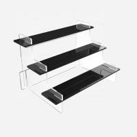 China 3 Tier Acrylic Display Risers For Cupcakes Perfumes Figures Toys Candy Dessert for sale