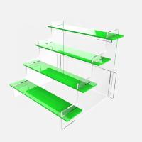China 3 Tier Acrylic Display Risers For Cupcakes Perfumes Figures Toys Candy Dessert for sale