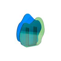 China 5mm Thickness Modern Acrylic Flower Vase , custom Color Acrylic Stands For Flowers for sale