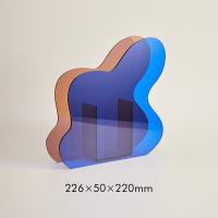 China 5mm Thickness Modern Acrylic Flower Vase , custom Color Acrylic Stands For Flowers for sale