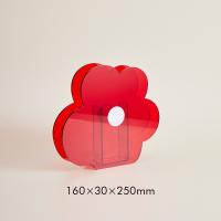 China 5mm Thickness Modern Acrylic Flower Vase , custom Color Acrylic Stands For Flowers for sale
