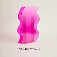 China 5mm Thickness Modern Acrylic Flower Vase , custom Color Acrylic Stands For Flowers for sale