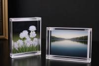 China OEM Customised Acrylic Photo Frame , Acrylic Box Picture Frames Scratch Resistant for sale
