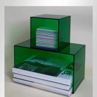 China PMMA Brush Box Acrylic Pen Box For Home Decor And Commercial Promotion for sale