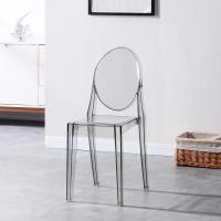 China Modern Custom Acrylic Furniture Lucite Dining Chairs For Dinning Room Wedding Event for sale