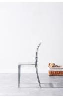China Modern Custom Acrylic Furniture Lucite Dining Chairs For Dinning Room Wedding Event for sale