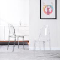 China Modern Custom Acrylic Furniture Lucite Dining Chairs For Dinning Room Wedding Event for sale