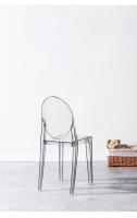 China Modern Custom Acrylic Furniture Lucite Dining Chairs For Dinning Room Wedding Event for sale
