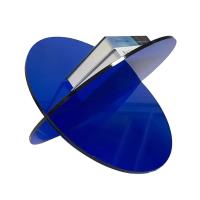 China Fashion Design X Shape Custom Acrylic Stand Assembled Acrylic Book Shelf for sale