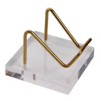 China Clear Plexiglas Stand Acrylic Stand for Displaying Stones and Decorative Items for sale