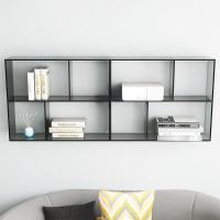 China Modern Wall Mounted Acrylic Display , Home Office Decor Acrylic Wall Display Shelf for sale