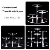 China Assembled Acrylic Display Stand For Action Figures Dolls Jewelry Perfume Organizer for sale