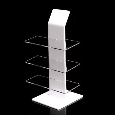 China Wholesale Acrylic Sunglasses Display Stand Eyeglasses Showing Rack  3-layer POS Display Rack for sale