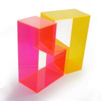China Home Decor Acrylic Wall Mounted Shelf For Collection Plexiglass Window Display Stand for sale