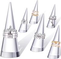 China Brushed Matt Acrylic Jewelry Display Set Necklace Earring Ring Pendant Bracelet Holder for sale