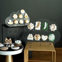 China Stylish Cloud Cut Shape Acrylic POS Holders Display For DIY Craft Or Hair Accessories for sale