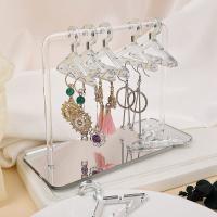 China Clear Color Acrylic Rack Hanger Display Stand Acrylic Earring Hanger Rack OEM for sale