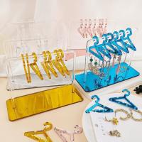 China Clear Color Acrylic Rack Hanger Display Stand Acrylic Earring Hanger Rack OEM for sale