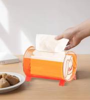 China Modern Cute Animal Shape Acrylic Box Acrylic Tissue Holder Customized Size for sale