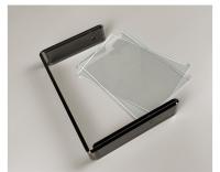 China 4 ''X 6'' Stylish Acrylic Photo Frame with Stand Plexiglas Spinning Frame Double Sided for sale