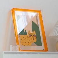 China 8'' X 10'' Plexiglas Acrylic Block Picture Frames Custom Logo BSCI Certified for sale