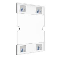 China 4 X 6 Inches Acrylic Photo Frame Wall Mounted Picture Frame With 3M Sticker On Wall for sale