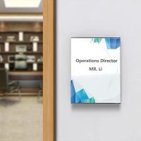 China 4 X 6 Inches Acrylic Photo Frame Wall Mounted Picture Frame With 3M Sticker On Wall for sale