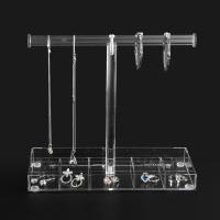 China Jewelry Tiered Acrylic Display Holder With Base Organizing Bracelets And Necklaces for sale