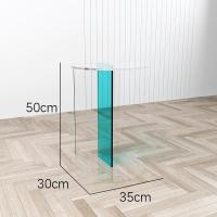 China Minimalist  Custom Color Acrylic Coffee Table Side Table Tea Table for Indoors and Outdoors for sale