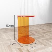 China Minimalist  Custom Color Acrylic Coffee Table Side Table Tea Table for Indoors and Outdoors for sale