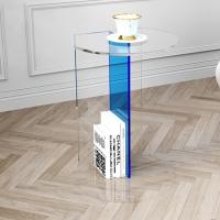 China Minimalist  Custom Color Acrylic Coffee Table Side Table Tea Table for Indoors and Outdoors for sale