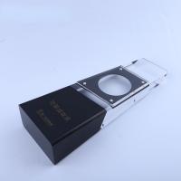 China Wholesale Acrylic Block Plexiglass Trophy Stand Coin Collection For Business Recognition for sale
