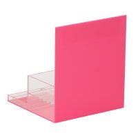 China Lipstick Nail Polish POS Acrylic Display Shelf , Plexiglass Cosmetic Display Stand for sale