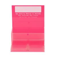 China Lipstick Nail Polish POS Acrylic Display Shelf , Plexiglass Cosmetic Display Stand for sale